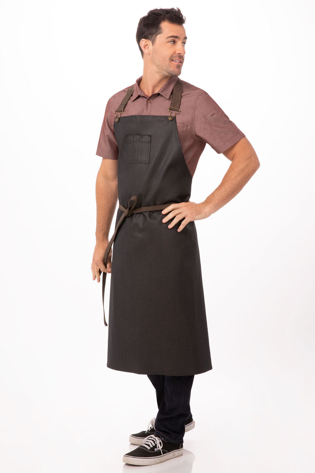 Boulder Chefs Bib Apron – Chef Works