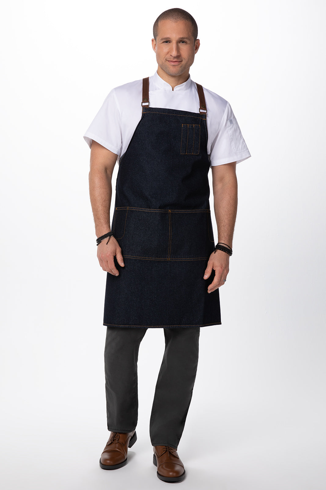 Memphis Denim Cross Back Apron – Chef Works