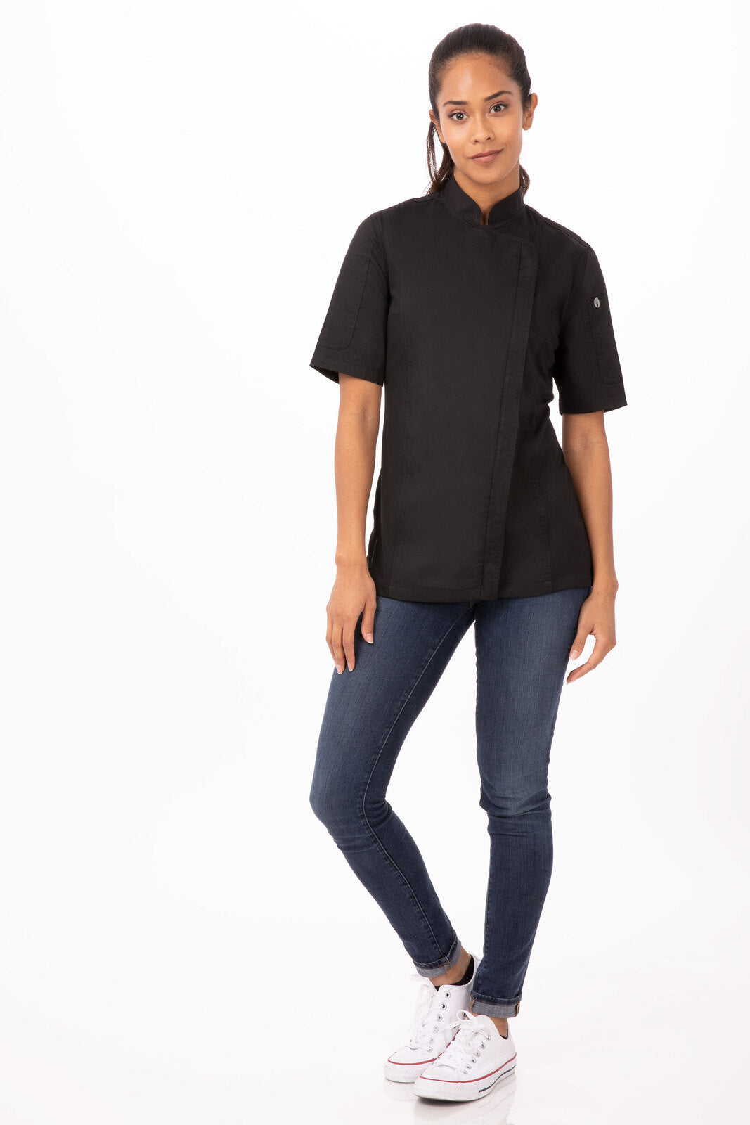 Springfield Womens Zipper Chef Jacket – Chef Works