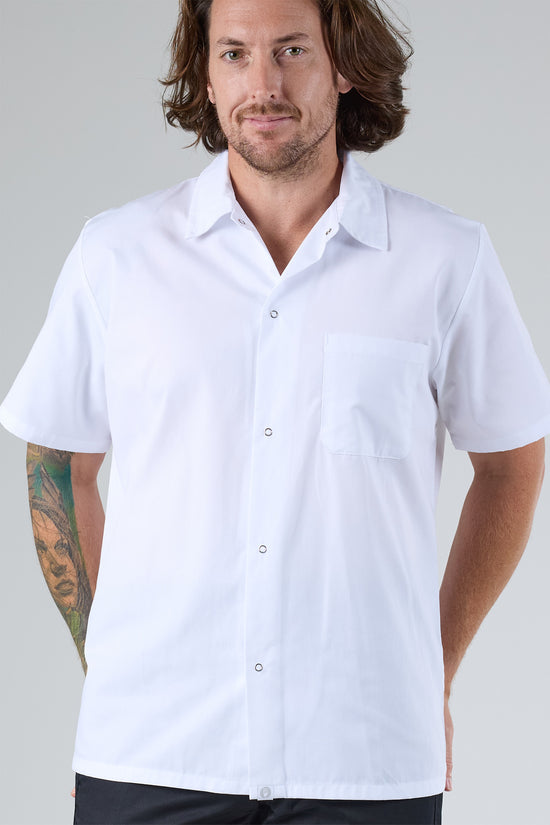 Chef Works White Utility Shirt