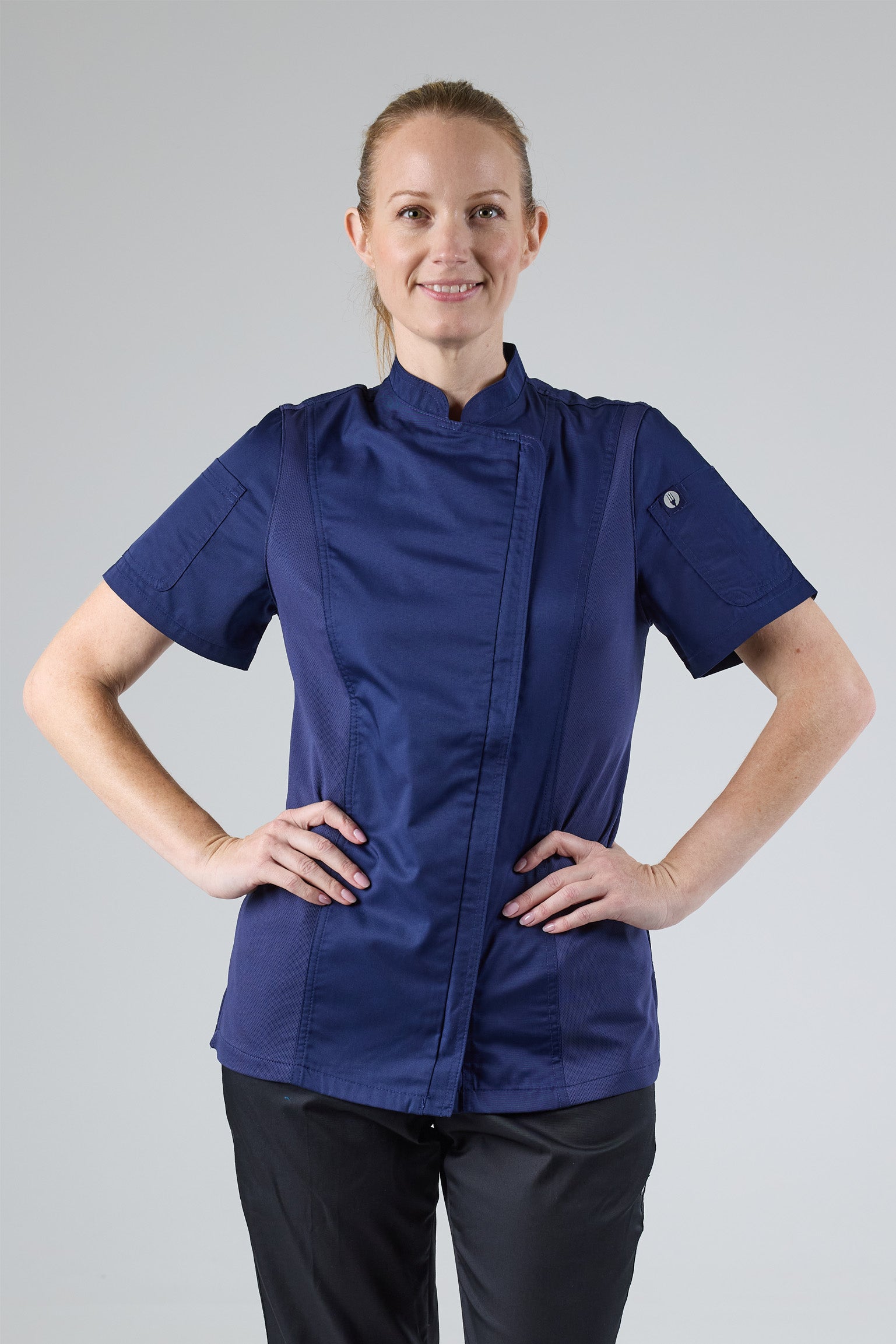 Springfield Womens Zipper Chef Jacket – Chef Works