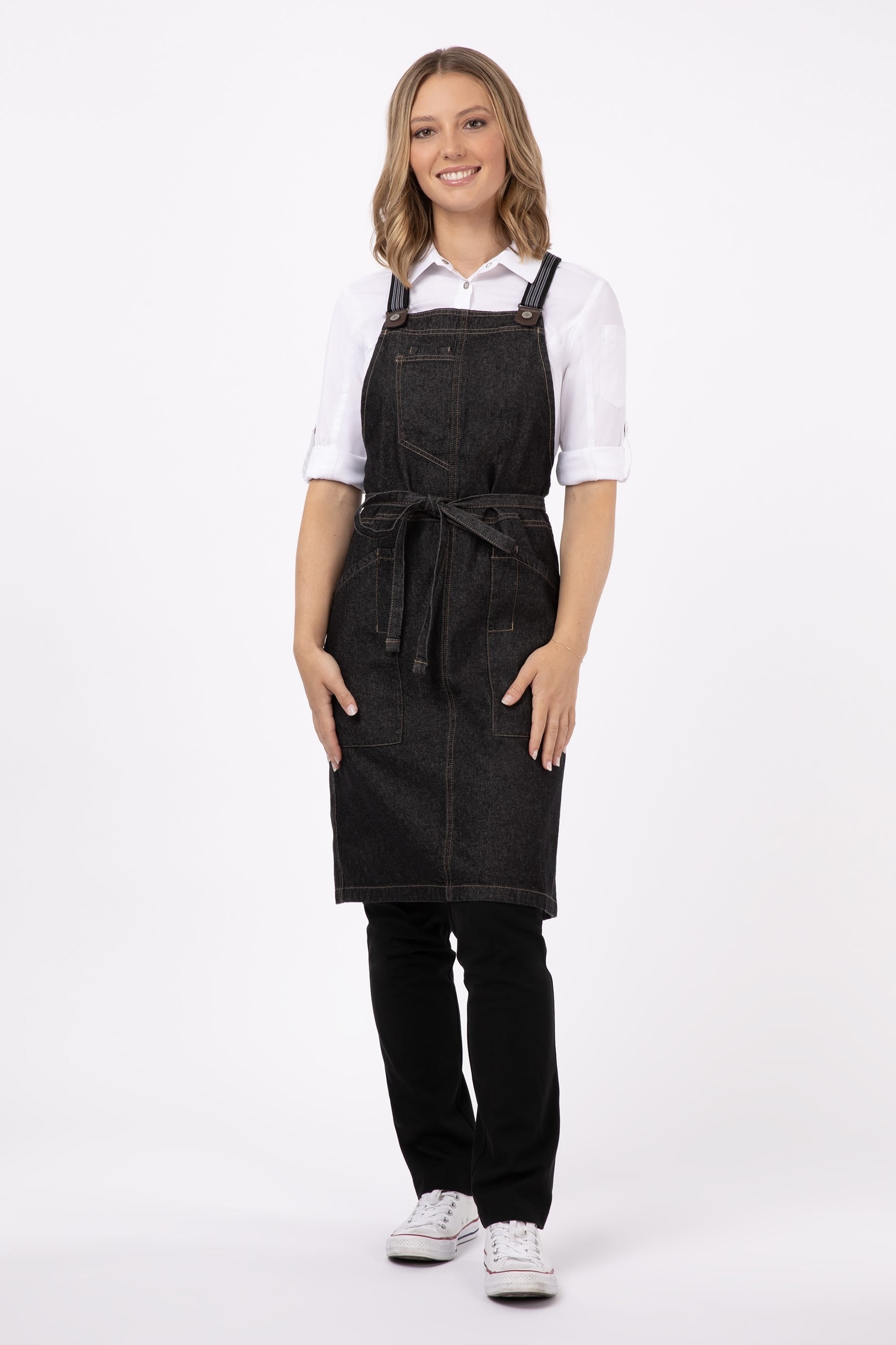 Berkeley Bib Snap Apron – Chef Works