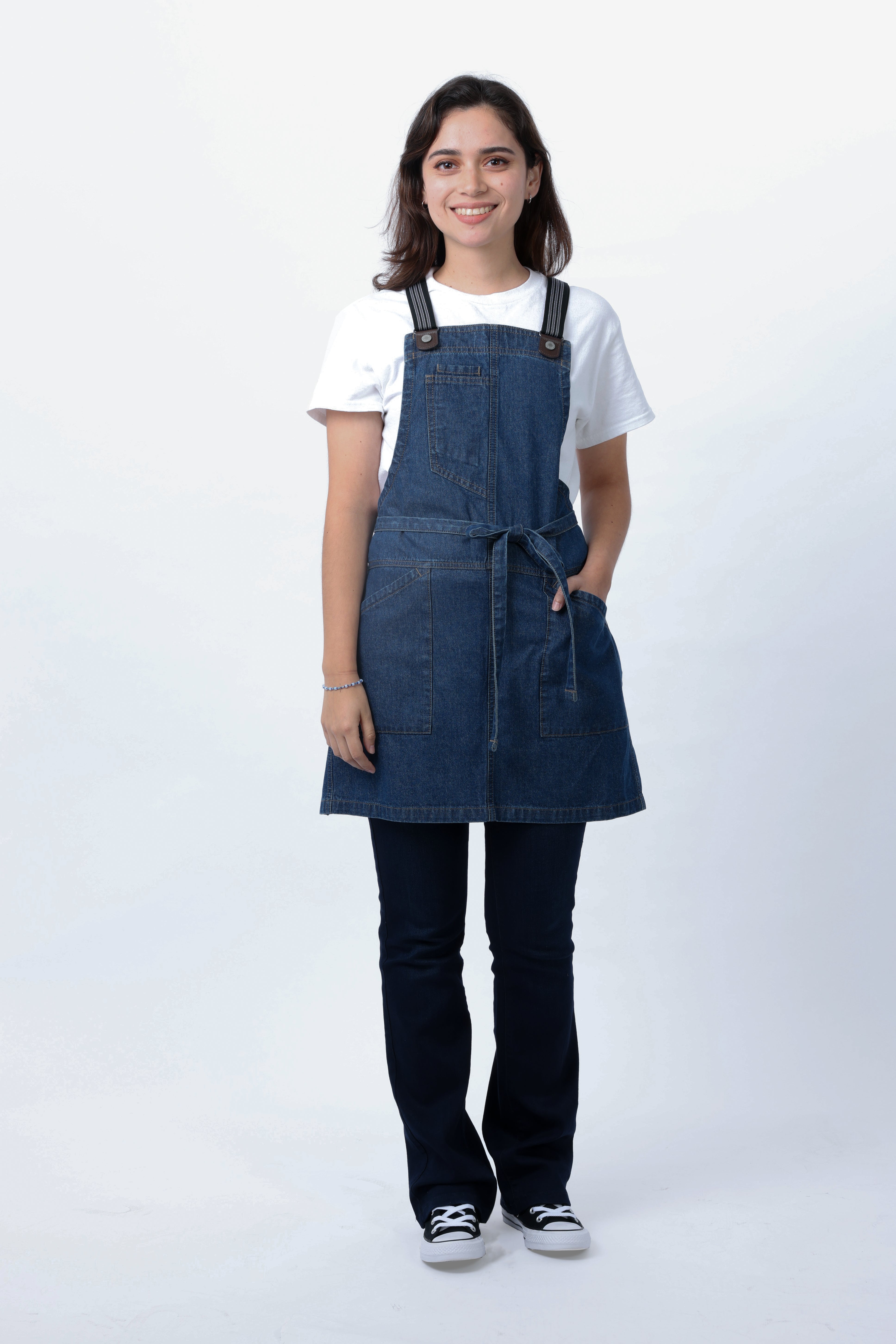Berkeley Petite Bib Snap Apron – Chef Works