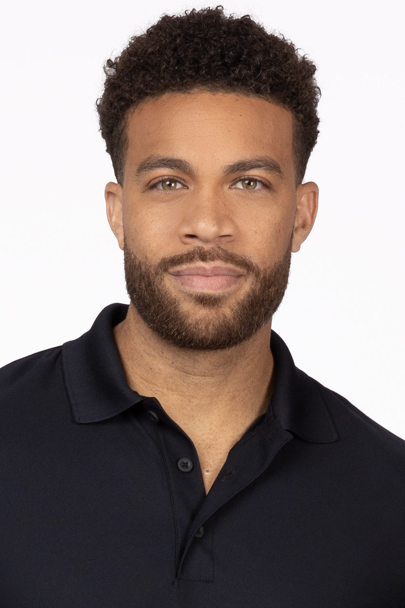 Men's Polo Shirt- Black – Chef Works